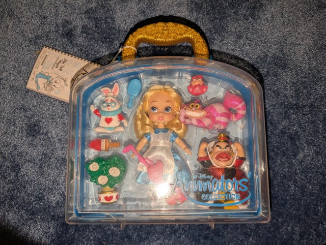 DISNEY STORE ANIMATOR'S Collection Alice In Wonderland Mini Doll Set £ ...