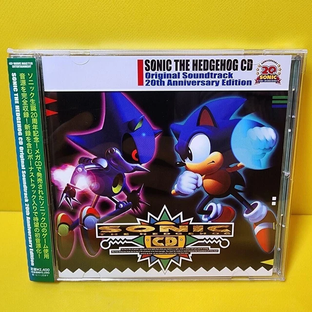 SONIC THE HEDGEHOG CD Original Soundtrack 20th Anniversary Edition WAVE ...