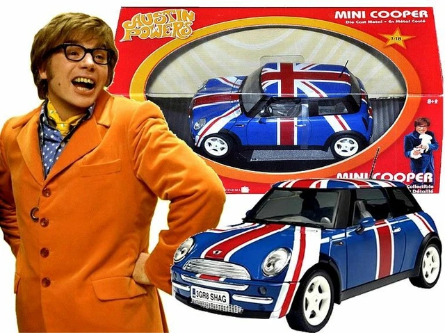 VOITURE MINIATURE ÉCHELLE1/18 Solido Shag Mini Cooper Austin Power EUR ...