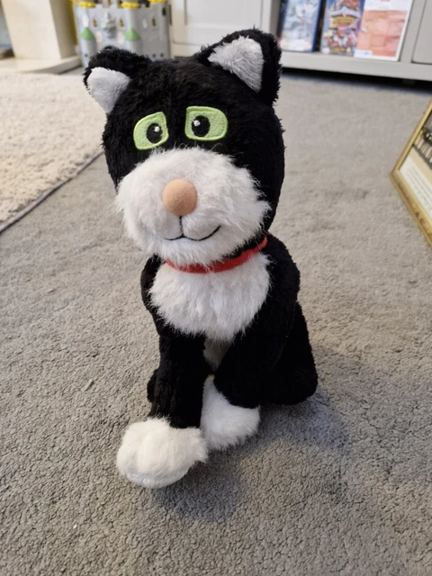 POSTMAN PAT STROKE N Purr Jess The Cat Talking Soft Toy Meows RARE £14. ...