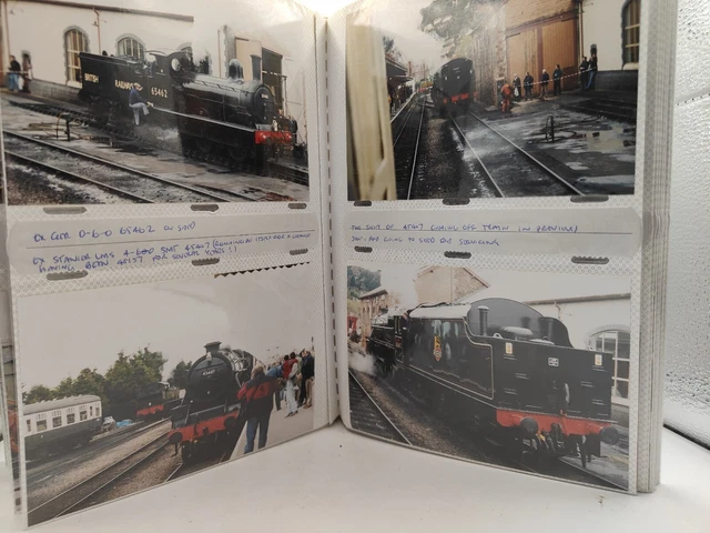 RAILWAY TRAIN LOCOMOTIVE And Steam Train Album Of 125 Photos Also ...