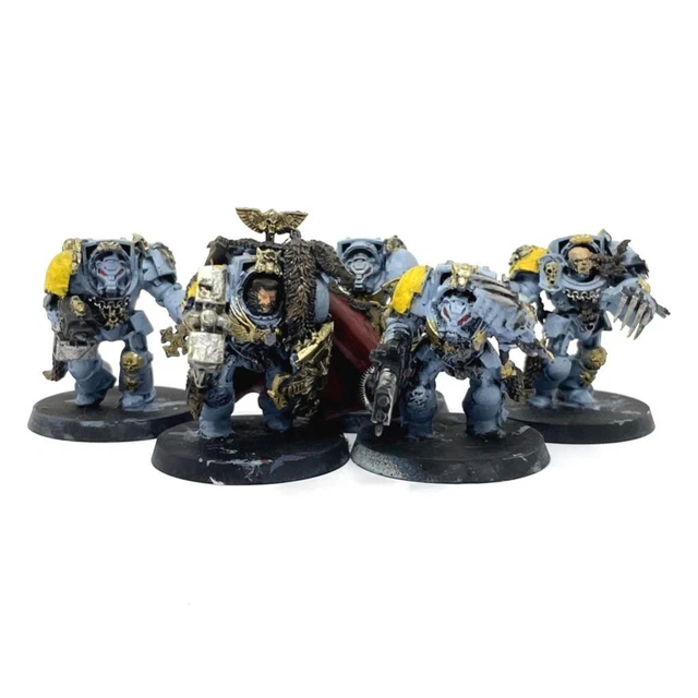 (4226) WOLF GUARD Terminators Pack Space Wolves Space Marines Warhammer ...
