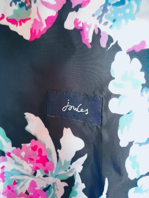 JOULES RIGHT AS Rain Pack-Away Poncho - Showerproof - One Size - Navy ...