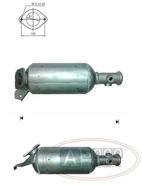 FILTRO FAP / DPF RENAULT MASTER 2.5TD DCI DPF 2464 cc 107 Kw / 146 cv ...