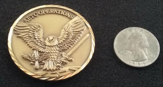 RARE USAF AETC Operations Air Force Air Education Training Comm ...