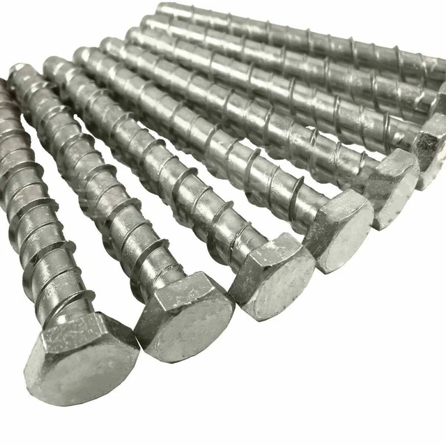 HEX HEAD THUNDER MASONRY BOLTS 60 - 130mm Multi Fix Screwbolts Serbolt ...
