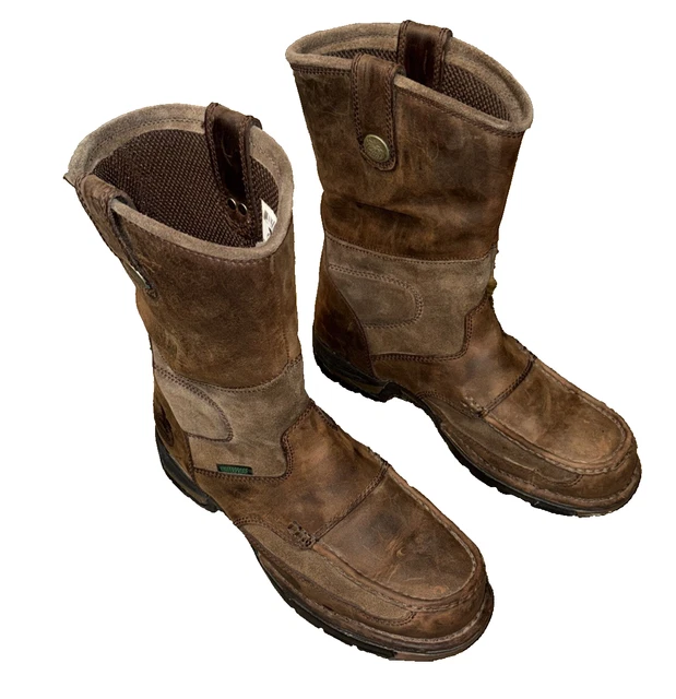 GEORGIA BOOTS MENS 10” GWP Waterproof Electrical Hazard Work Safety Toe ...