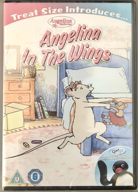 ANGELINA BALLERINA: ANGELINA In The Wings + Pingu Episode (New Sealed ...