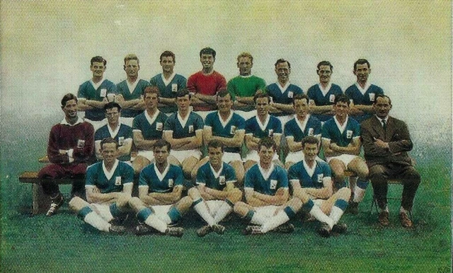 BIRMINGHAM CITY FC 1961 - Vintage Football Team Postcard from The ...