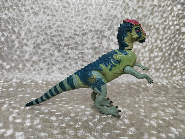 JURASSIC PARK, JP07 PACHYCEPHALOSAURUS, Ramhead, 8" Dinosaur, 1997 £7. ...
