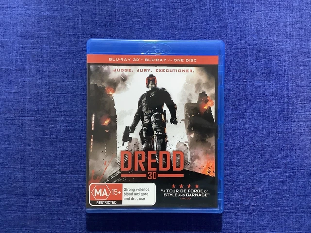 DREDD | 3D + 2D Blu-ray Disc (Blu-ray, 2012) Like New Region Free $24.95 - PicClick AU