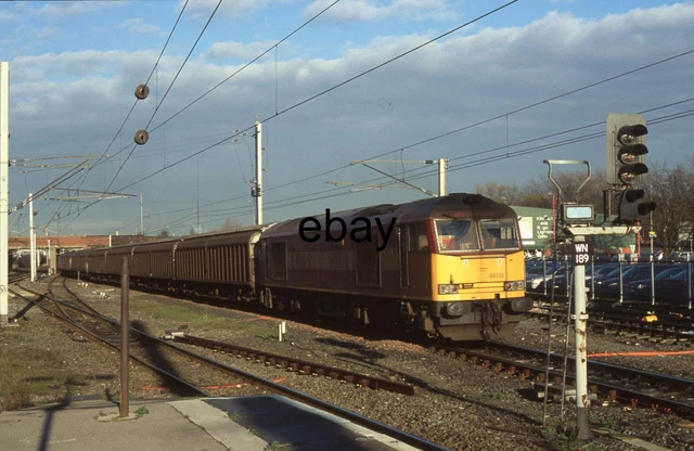 35MM RAILWAY SLIDE - Heavy Freight Diesel Electric Class 60. 60002 ...
