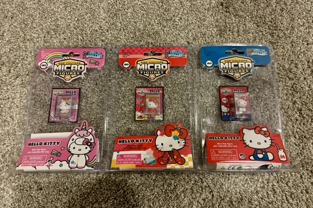 POP CULTURE MICRO Figures NEW World's Smallest Hello Kitty Bundle - Lot ...