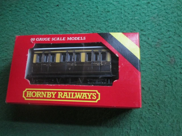 HORNBY R.213 G.W.R. 4 Wheel Coach (Oo-Gauge) Lot B99 Boxed £6.99 ...
