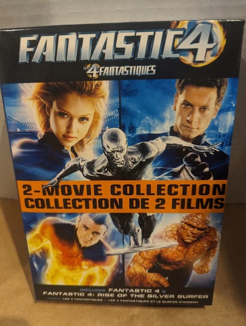FANTASTIC FOUR AND Rise of the Silver Surfer DVD Box Set $5.40 ...