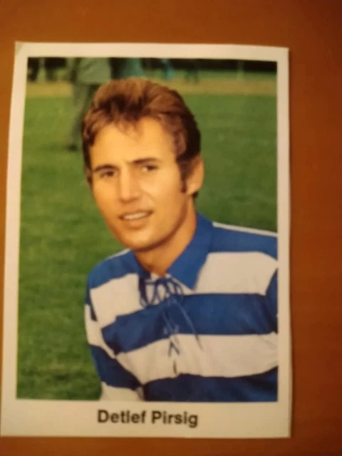 DETLEF PIRSIG Msv Duisburg Sammelbild Bergmann Verlag Seltene Kicker ...