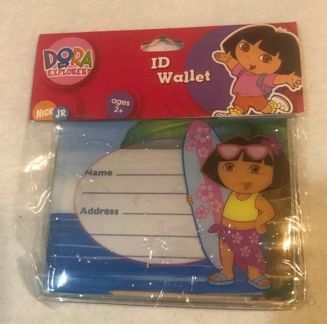 PORTEFEUILLE TRIFOLD FILLES Dora L'exploratrice Neuf ~ Rouge EUR 6,54 - PicClick FR