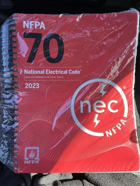 NFPA NEC 70 National Electrical Code 2023 Edition with Tabs Spiral ...