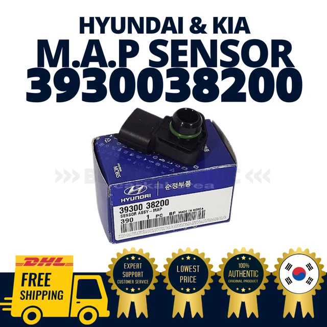 GENUINE OEM HYUNDAI Kia M.A.P Manifold Absolute Pressure Sensor Assy ...