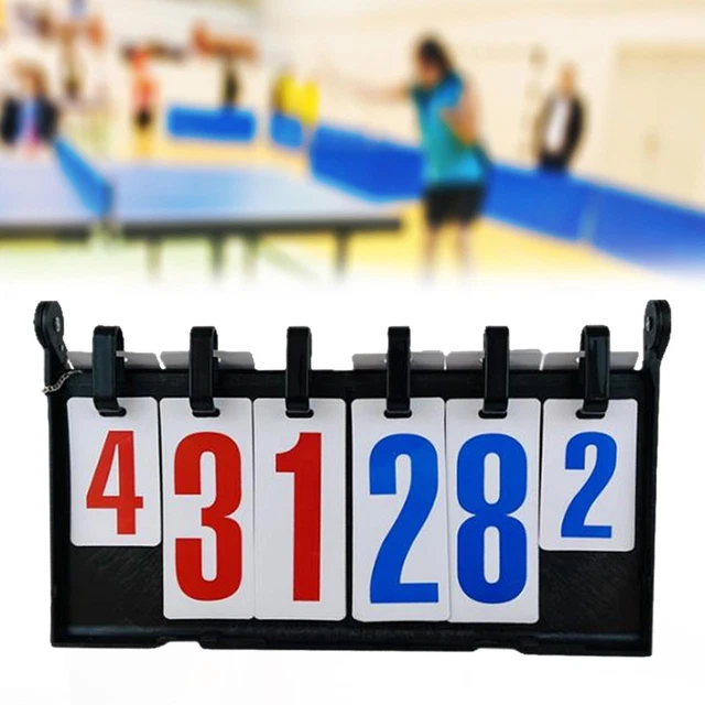 TABLEAU DE BORD de table Score Keeper pour la compétition de sports de ...
