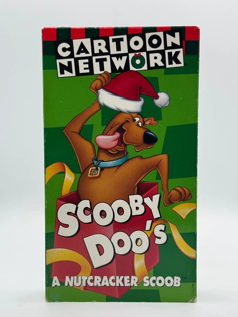 SCOOBY-DOO A NUTCRACKER Scoob VHS Tape Cartoon Network TESTED WORKING £ ...
