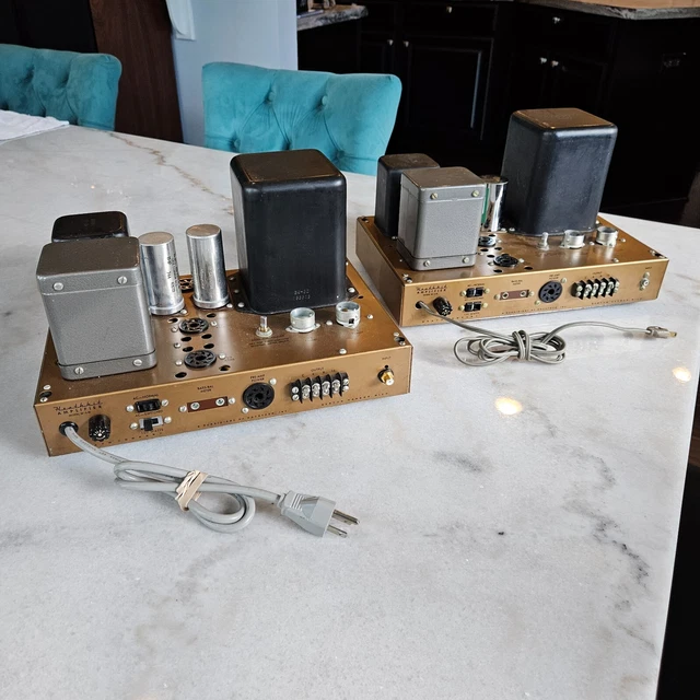 VINTAGE HEATHKIT W5M Monoblock Tube Power Amplifiers Serviced Stereo £884.04 - PicClick UK