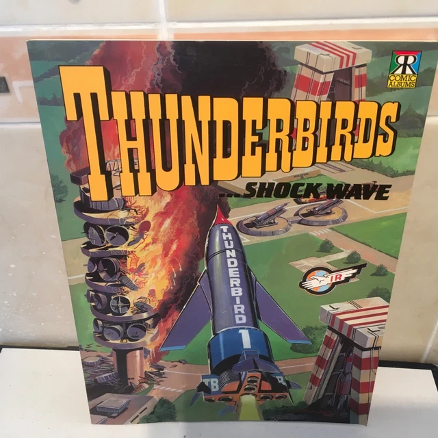 THUNDERBIRDS SHOCKWAVE COMIC Album Book No 6, Iconic Gerry Anderson TV ...