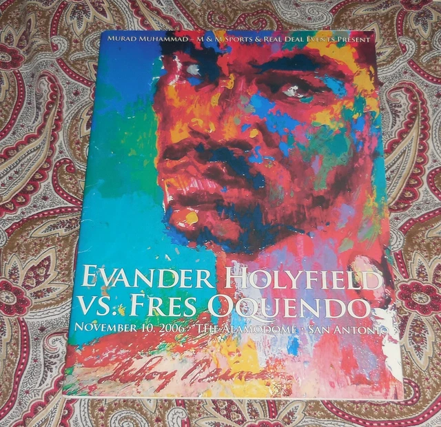 EVANDER HOLYFIELD VS Fres Oquendo - 11/10/06 - The Alamodome - Look ...