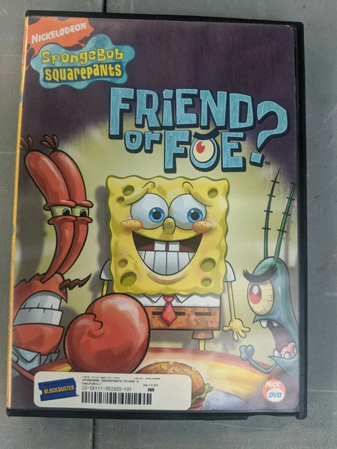 SPONGEBOB SQUAREPANTS: FRIEND Or Foe [DVD]* £5.45 - PicClick UK
