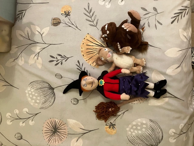 JULIA DONALDSON TOY bundle- the witch, mouse and Gruffly £1.16 ...