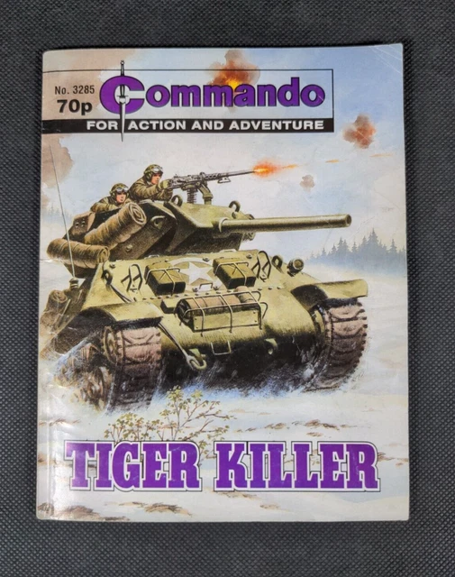 COMMANDO COMIC ISSUE Number 3285 Tiger Killer EUR 5,18 - PicClick IT