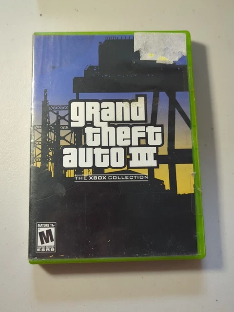 GRAND THEFT AUTO III 3 GTA original Microsoft XBOX EUR 10,97 - PicClick FR