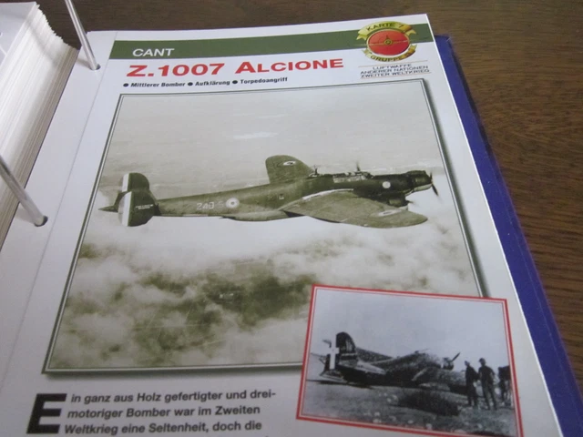 FASZINATION 13 7 Cant Z 1007 Alcione Bomber Italien EUR 4,75 - PicClick DE