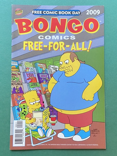 SIMPSONS BONGO COMICS FREE-FOR-ALL Free Comic Book Day NM (2009) £3.99 ...