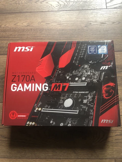 MSI Z170A GAMING Motherboard Box £10.77 - PicClick UK
