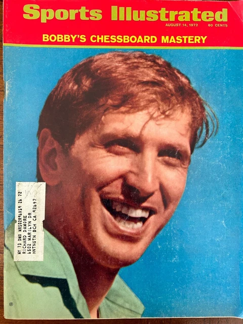 SPORTS ILLUSTRATED MAGAZINE Aug 14 1972 Vol 37 #7 Bobby Fischer vs ...