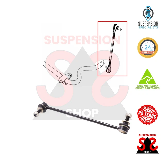 FRONT AXLE LEFT Link Pin/Drop Link, Stabiliser Bar Suit MERCEDES-BENZ C-Class C $47.57 - PicClick AU