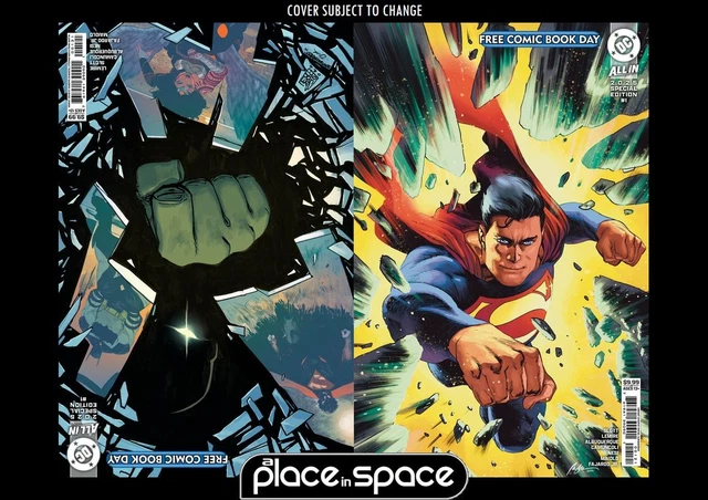 FREE COMIC BOOK Day 2025 (Fcbd) Dc All In Absolute Universe #1B - Foil ...