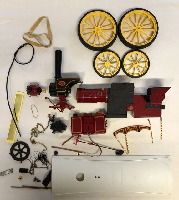 BANDAI MODEL KIT 1/16 Steam Traction Engine Garrett 1919 Vintage Kit ...