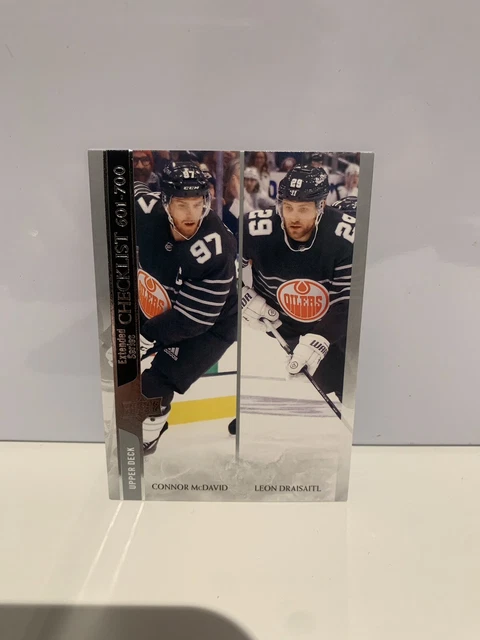 2020-2021 UPPER DECK Checklist Connor McDavid/Leon Draisaitl #700 ...
