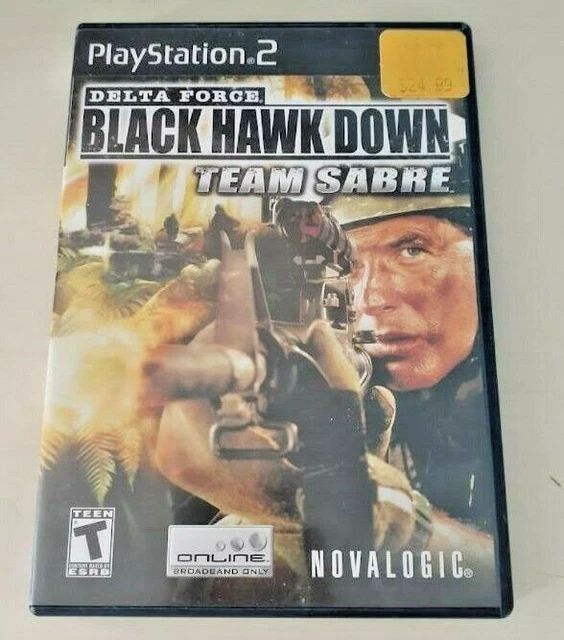 PLAYSTATION 2 PS2 Delta Force Black Hawk Down Team Sabre - used ...