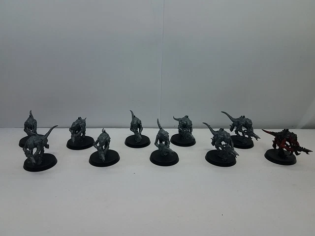 WARHAMMER 40K TYRANID LEVIATHAN BOX TERMAGANTS x10 models built ...