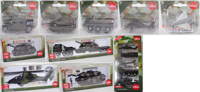 SIKU SUPER MILITÄR / Military 8310 8311 8312 8313 8314 8315 8316 8317 ...