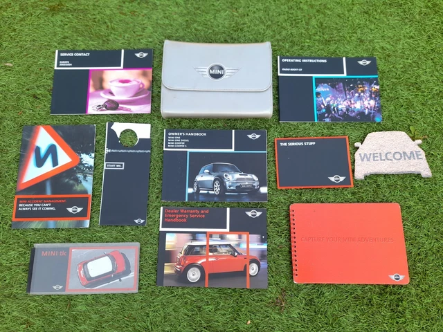 MINI R50 R52 R53 Handbook Pack, Cooper S, Diesel, One Bmw £6.50 ...