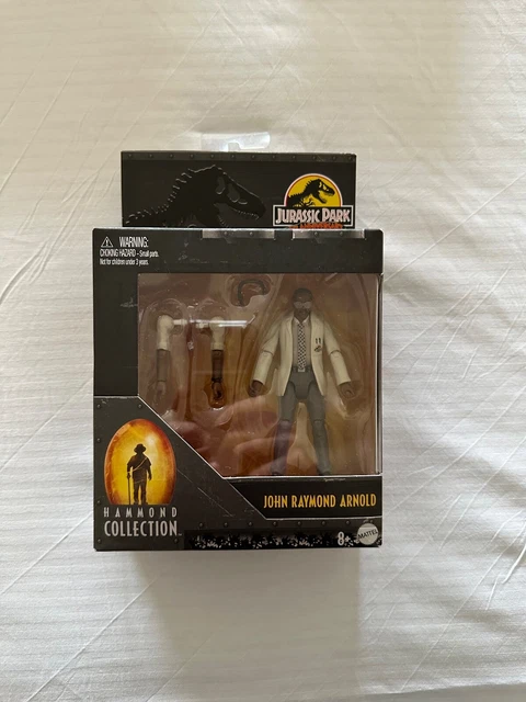 JURASSIC PARK HAMMOND Collection John Raymond Ray Arnold Figure NEW ...