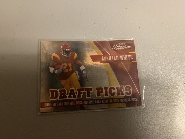 2006 PLAYOFF PRESTIGE Draft Picks Insert #DP-20 chevaux de Troie blancs ...