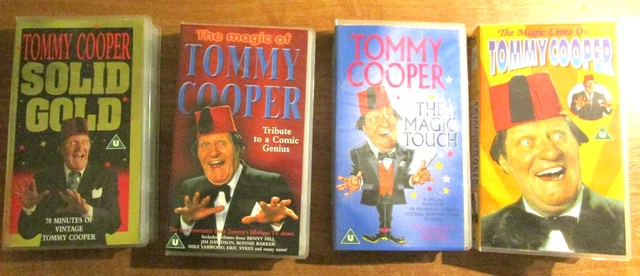 THE TOMMY COOPER Collection VHS Video Collection 4 ALL NEW STILL SEALED ...