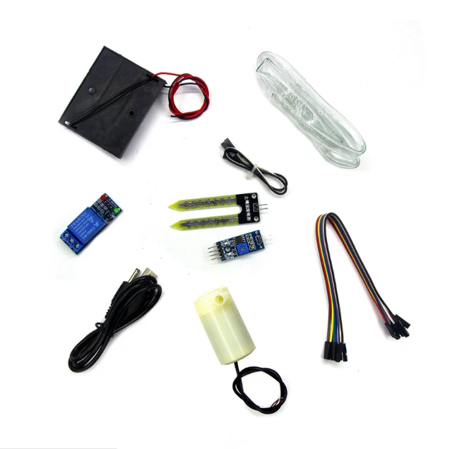 DIY AUTOMATIC WATERING Irrigation System Soil Moisture Sensor Pump ...