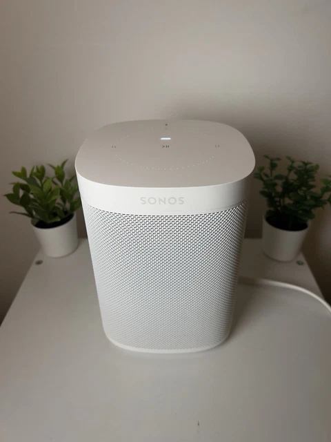 SONOS ONE GEN 2 Smart Speaker White, Voice Controlled, Alexa/Siri ...