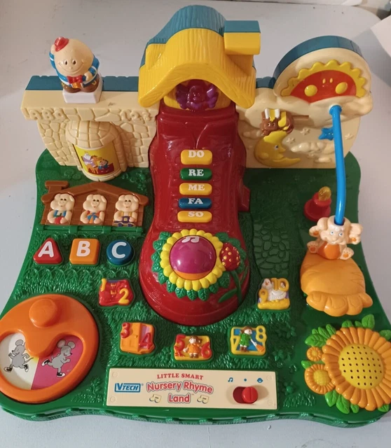 VTECH LITTLE SMART Nursery Rhyme Land Musical Educational Activity Toy ...